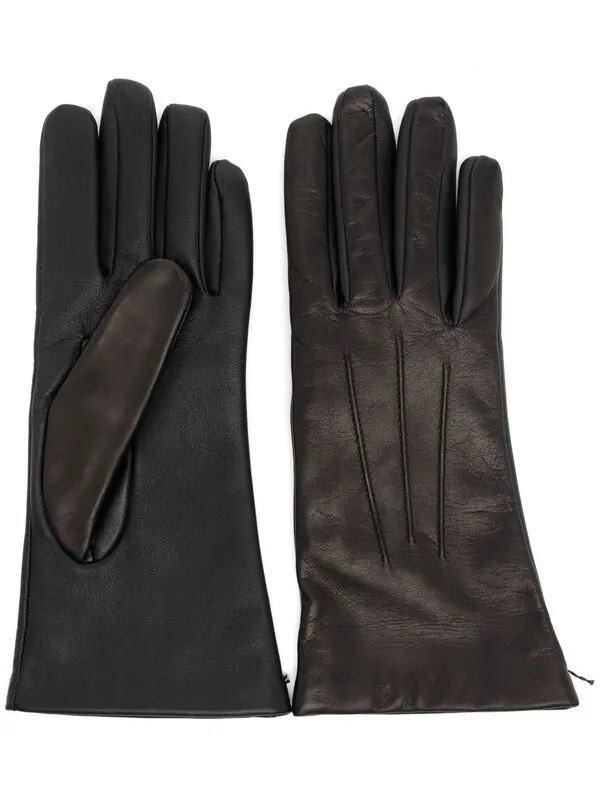 DENTS Maisie Leather Touch-screen Gloves - Black