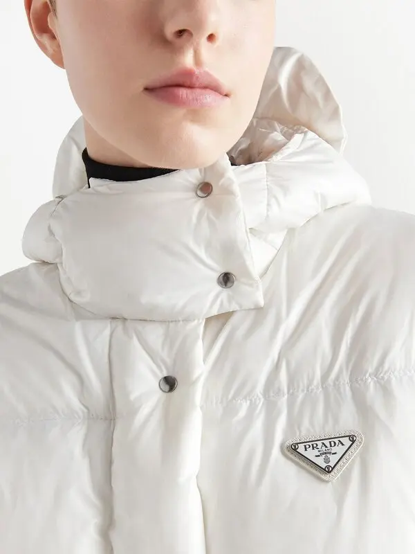 Prada Re-nylon Convertible Down Jacket