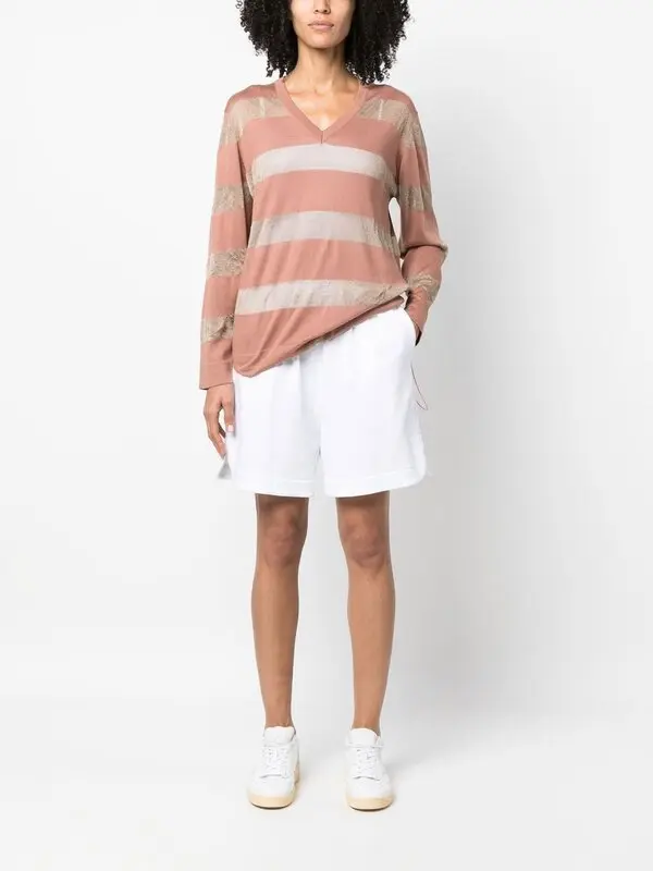 Fabiana Filippi Elasticated Knee-length Shorts