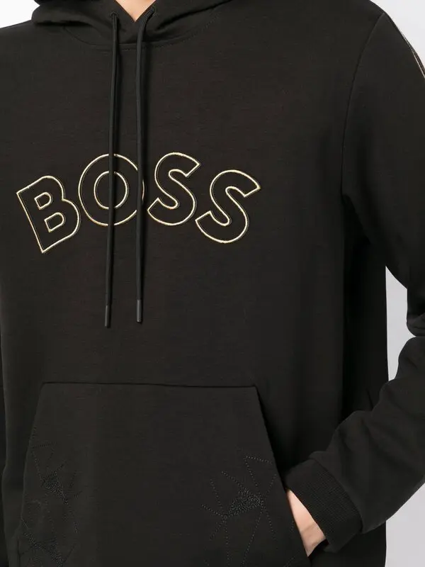 BOSS Logo-print Hoodie