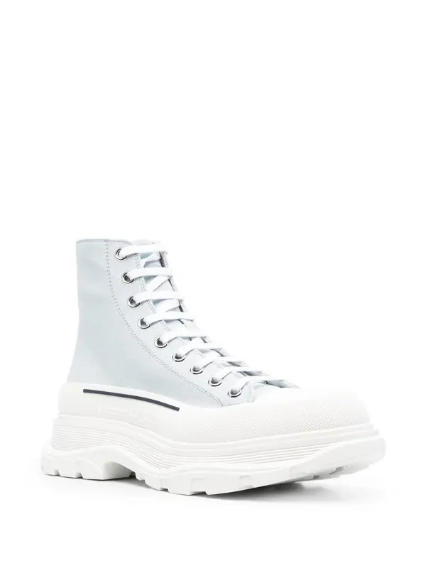 Alexander McQueen Tread Slick Canvas Boots