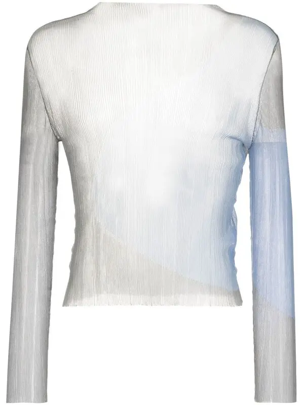 Eckhaus Latta Watercolor Long-sleeve Top