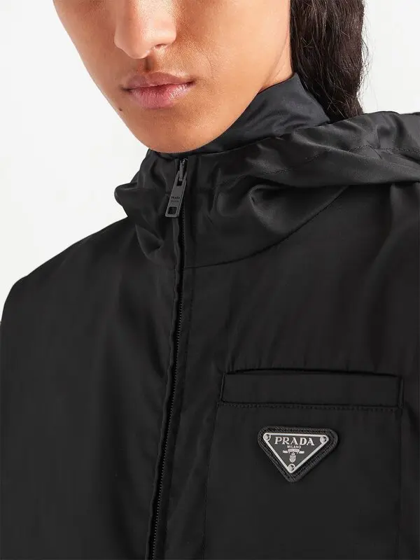 Prada Re-nylon Cropped Jacket