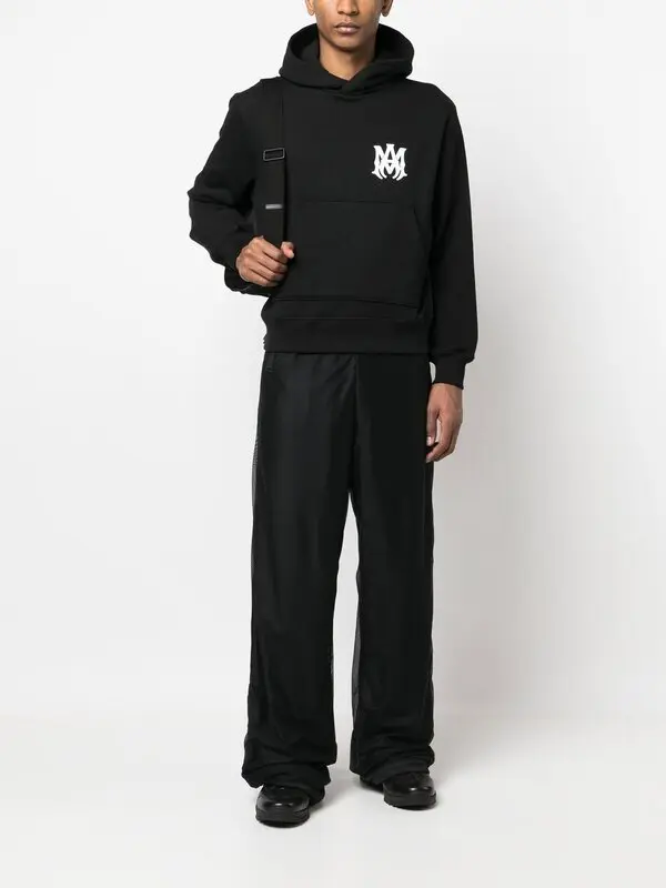 Amiri Logo-print Hoodie - Black