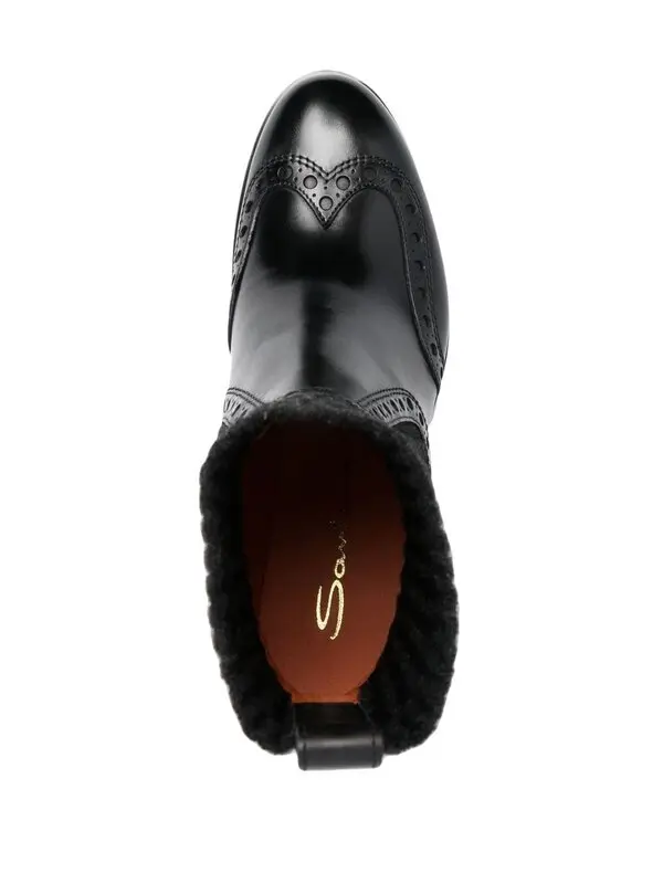 Santoni Sock-style Chelsea Boots