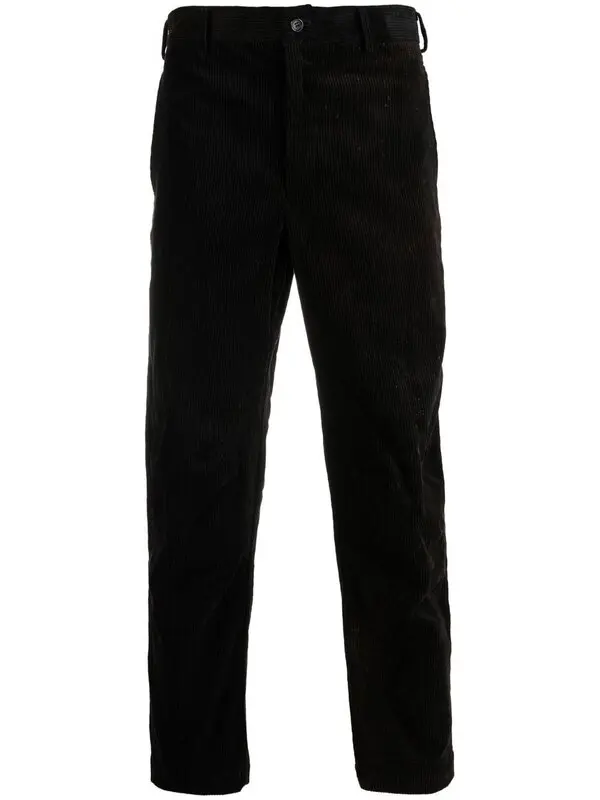 BLACK COMME DES GARÇONS Cropped Corduroy Trousers