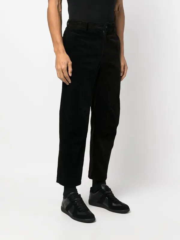 BLACK COMME DES GARÇONS Cropped Corduroy Trousers