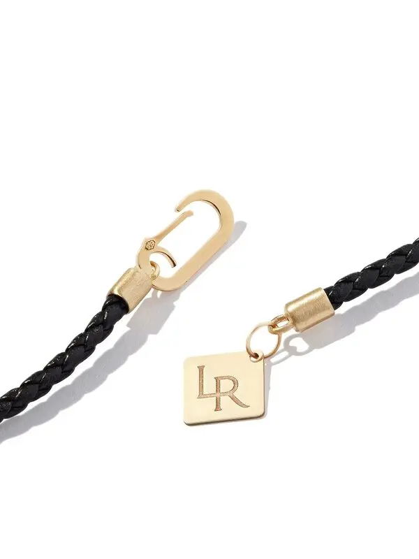 Lauren Rubinski 14kt Yellow Rainbow Charm Necklace