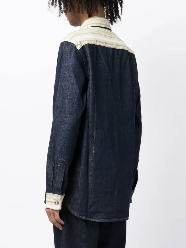 WALES BONNER Miles Denim Shirt