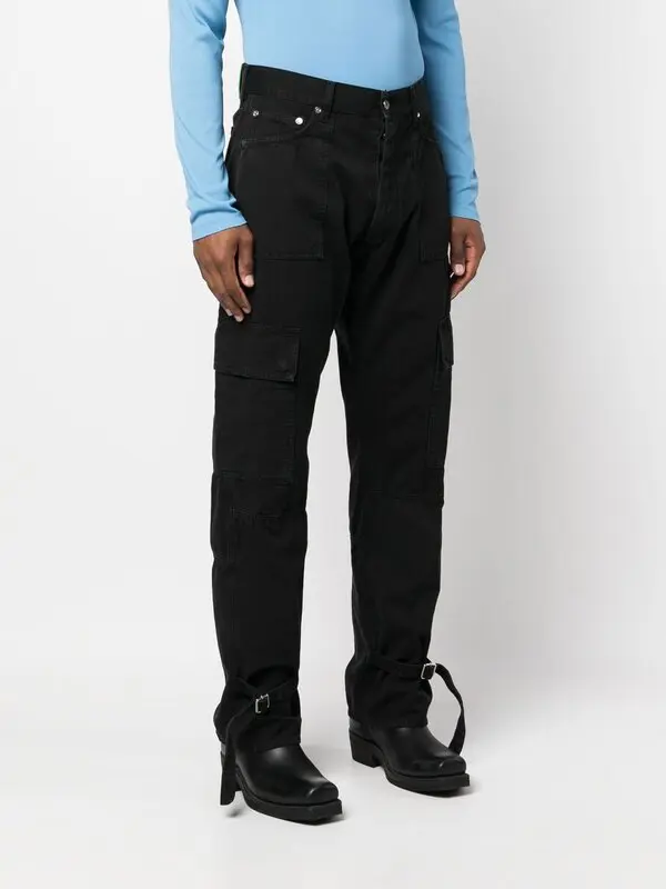 Off-White Buckle-detail Cargo Trousers