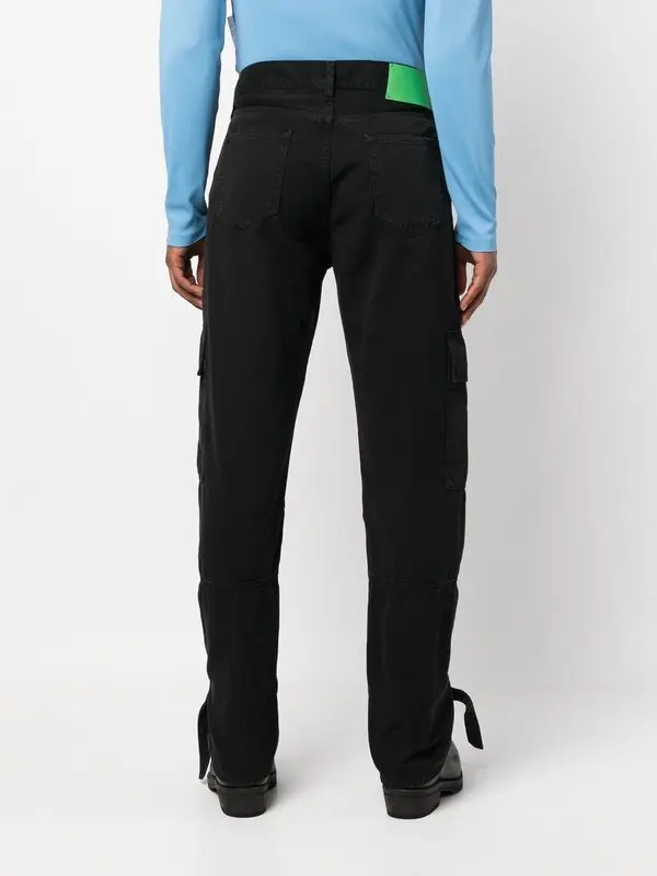 Off-White Buckle-detail Cargo Trousers