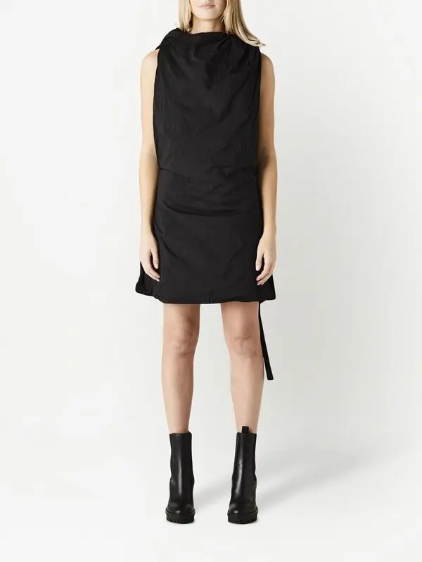 Rick Owens Gathered-detail Mini Dress