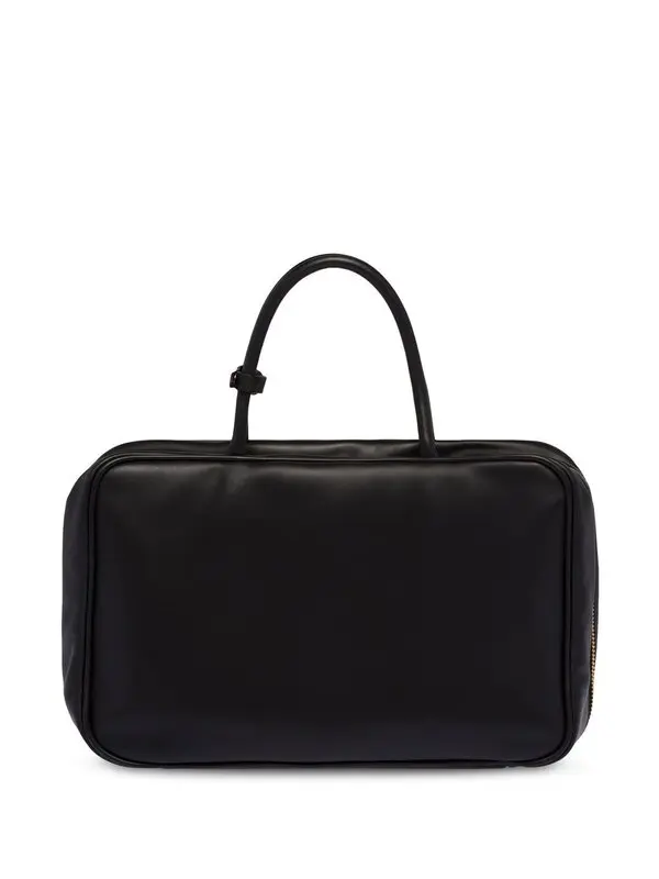 Miu Miu Debossed Logo Tote Bag
