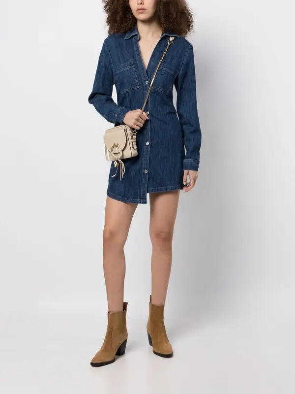 LE JEAN Eliza V-neck Dress