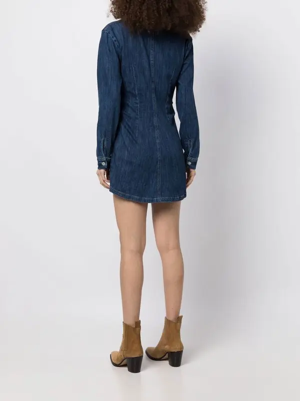 LE JEAN Eliza V-neck Dress
