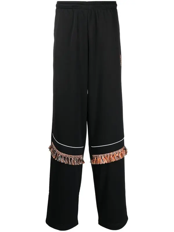 COUNTY OF MILAN Fringe-detailing Track Pants