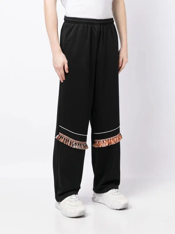 COUNTY OF MILAN Fringe-detailing Track Pants