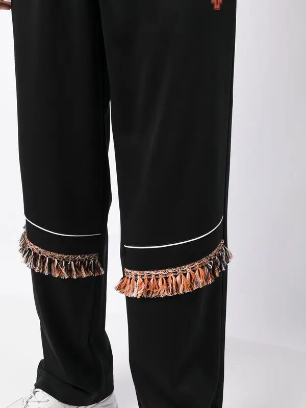 COUNTY OF MILAN Fringe-detailing Track Pants