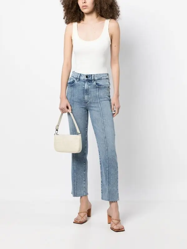 LE JEAN Straight-leg Jeans