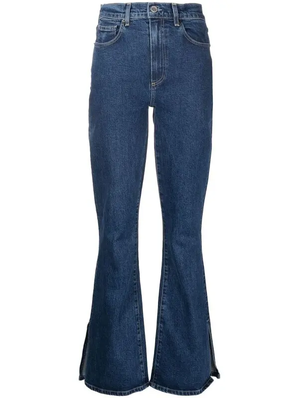 LE JEAN Stella Flared-leg Jeans