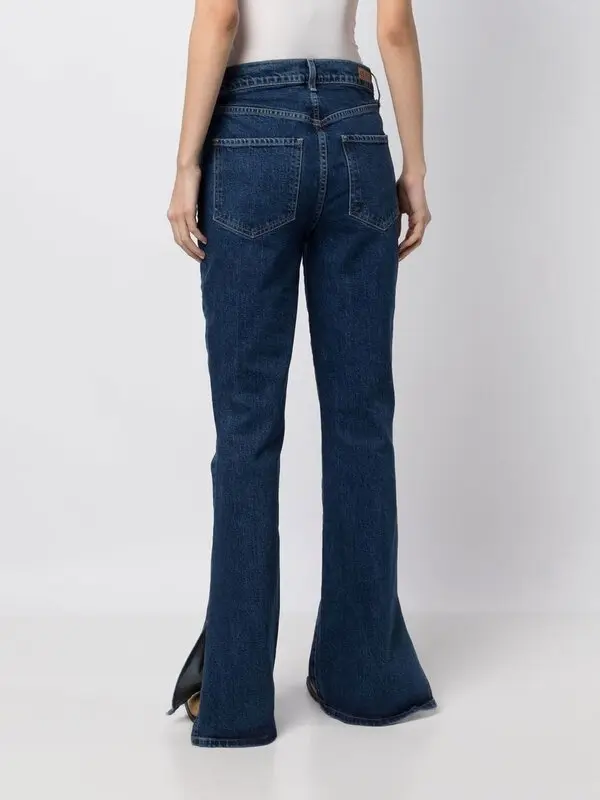 LE JEAN Stella Flared-leg Jeans