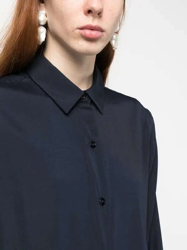 PAULA S Scarf-detail Shirt