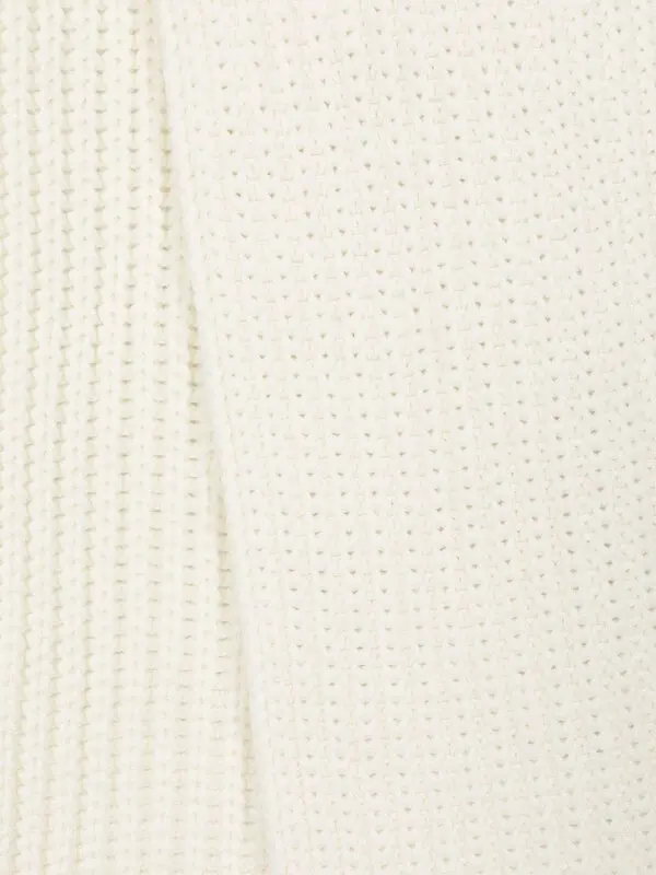 Saint Laurent Open-knit Cashmere Scarf