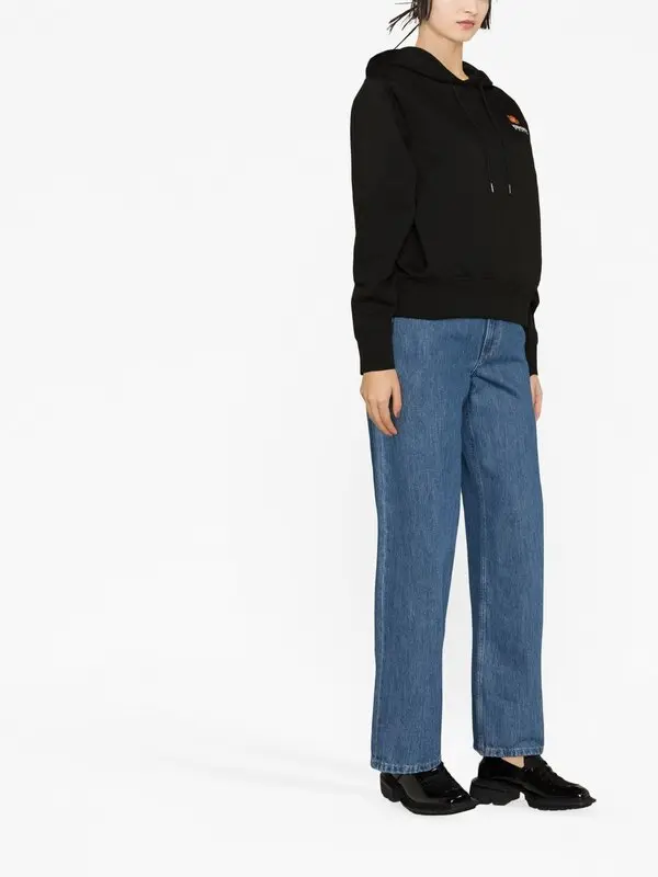 Kenzo Boke Flower Embroidered Hoodie