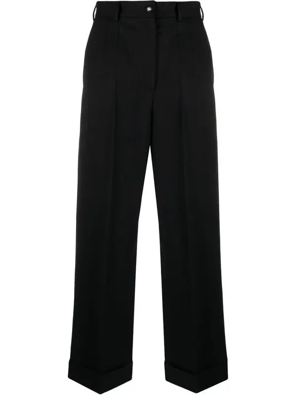 Dolce & Gabbana High-waist Wide-leg Trousers
