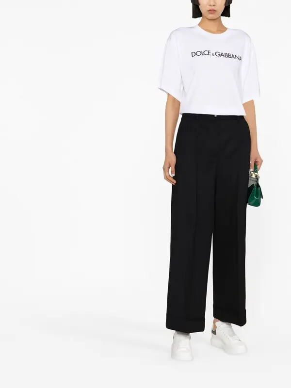 Dolce & Gabbana High-waist Wide-leg Trousers