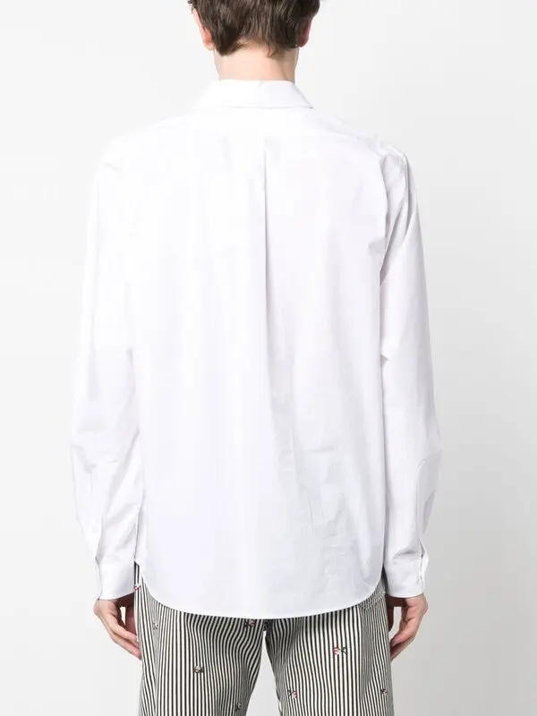 Kenzo Boke Flower-embroidered Button-down Shirt
