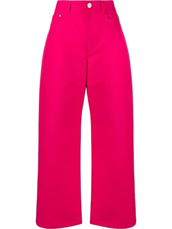 WANDLER Magnolia Wide-leg Jeans
