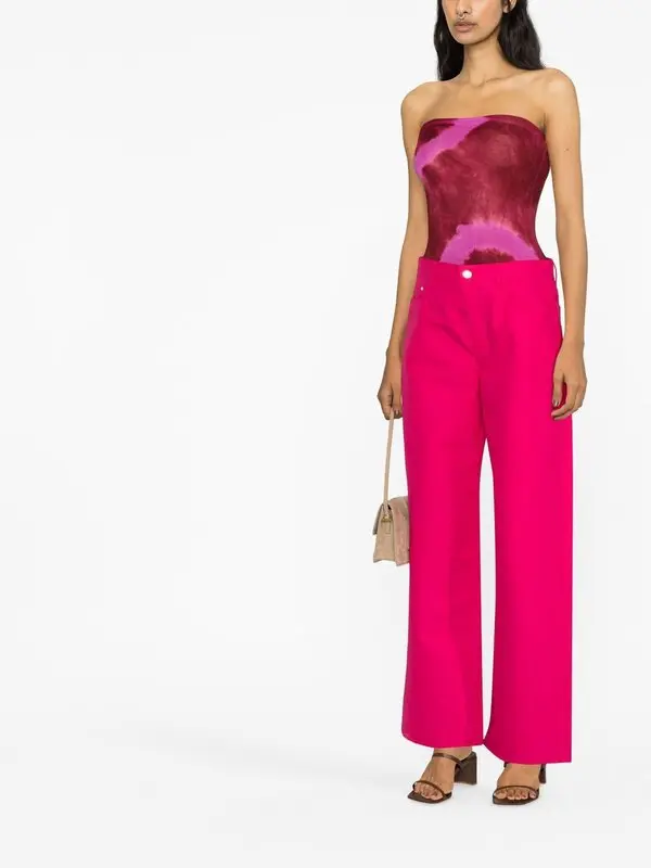 WANDLER Magnolia Wide-leg Jeans