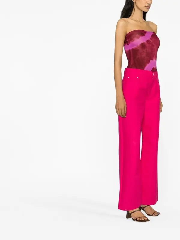 WANDLER Magnolia Wide-leg Jeans