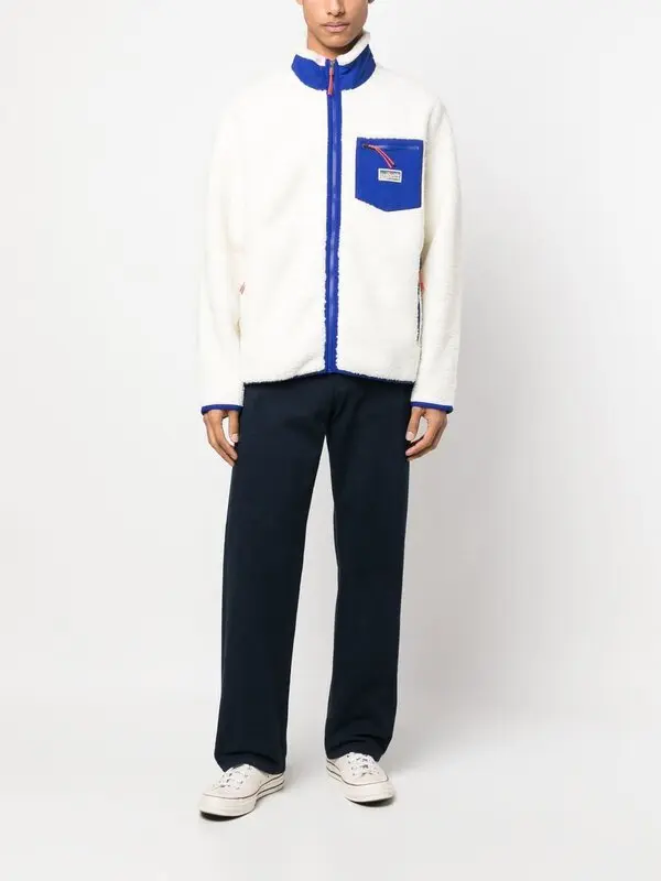 Ralph Lauren Funnel Neck Zip-up Fleece Jacket