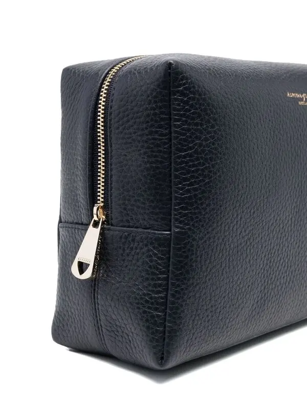ASPINAL OF LONDON Large Makeup Bag - Blue