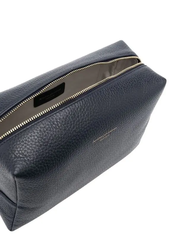 ASPINAL OF LONDON Large Makeup Bag - Blue