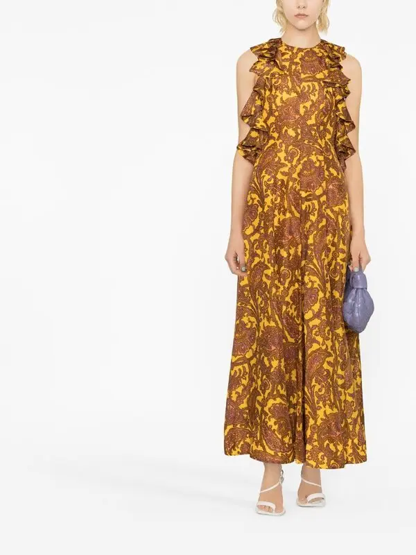 Zimmermann Tiggy Floral-print Halter Dress