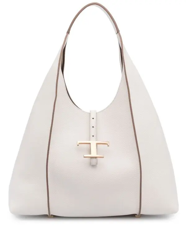 TOD'S Timeless Logo-plaque Shoulder Bag
