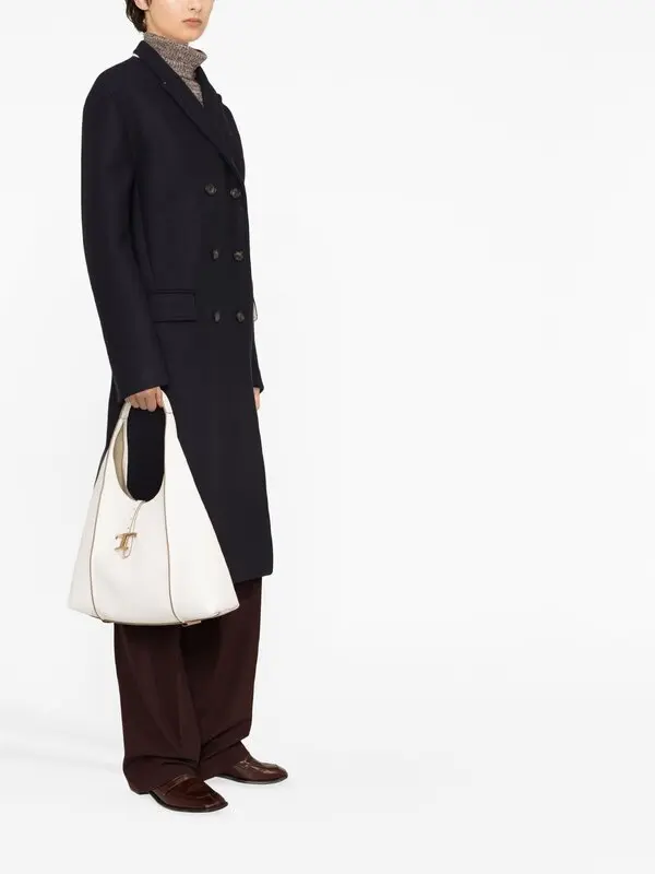 TOD'S Timeless Logo-plaque Shoulder Bag