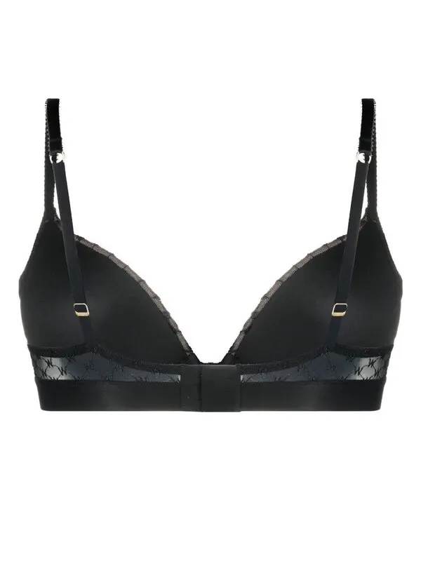 Wolford Monogram-pattern Demi Bra
