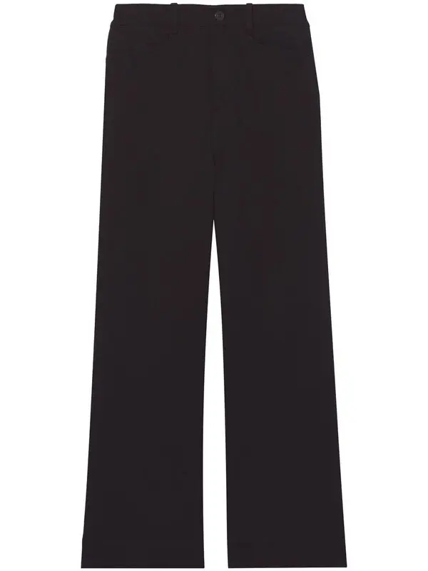 Proenza Schouler White Label Cropped Cotton Twill Culottes