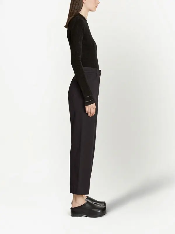 Proenza Schouler White Label Cropped Cotton Twill Culottes