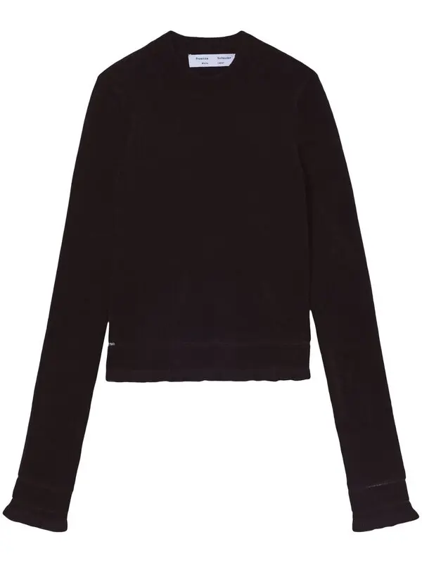 Proenza Schouler White Label Cropped Jumper