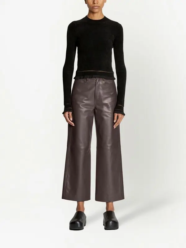 Proenza Schouler White Label Cropped Jumper