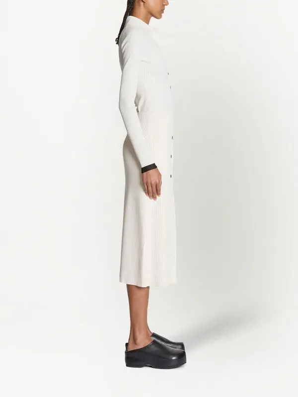 Proenza Schouler White Label Ribbed Knit Midi Skirt