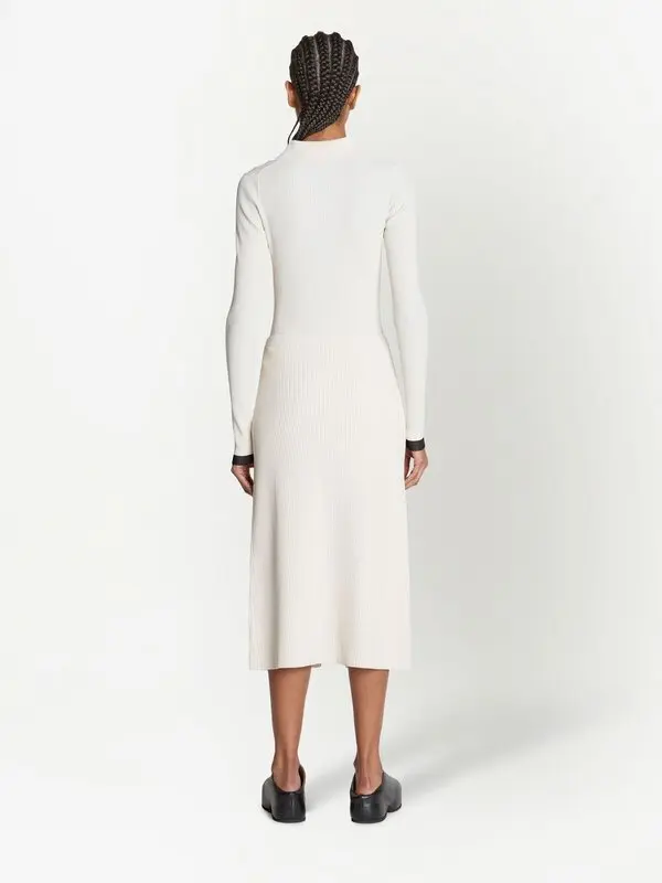 Proenza Schouler White Label Ribbed Knit Midi Skirt