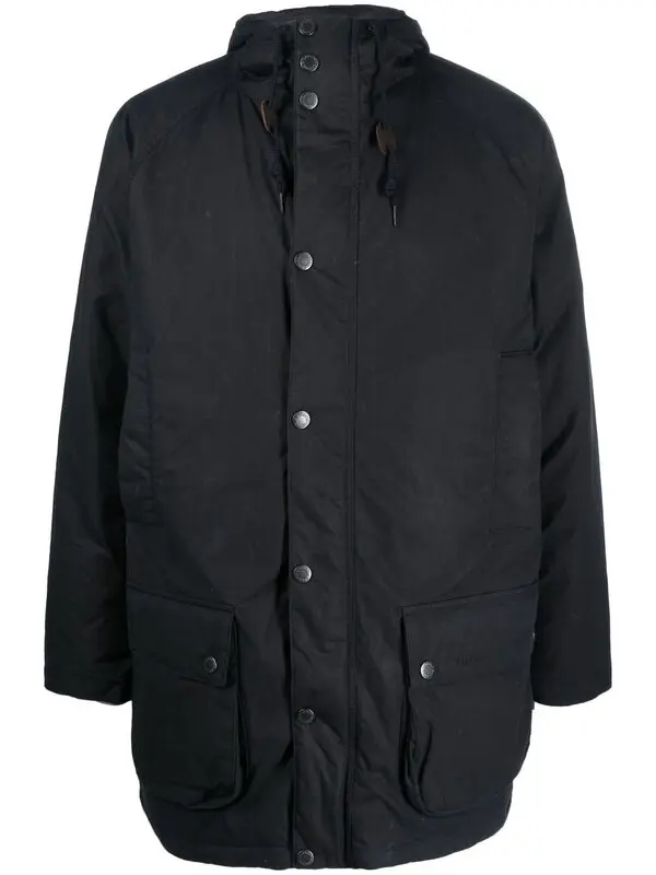 Barbour Beaufort Hooded Wax Jacket