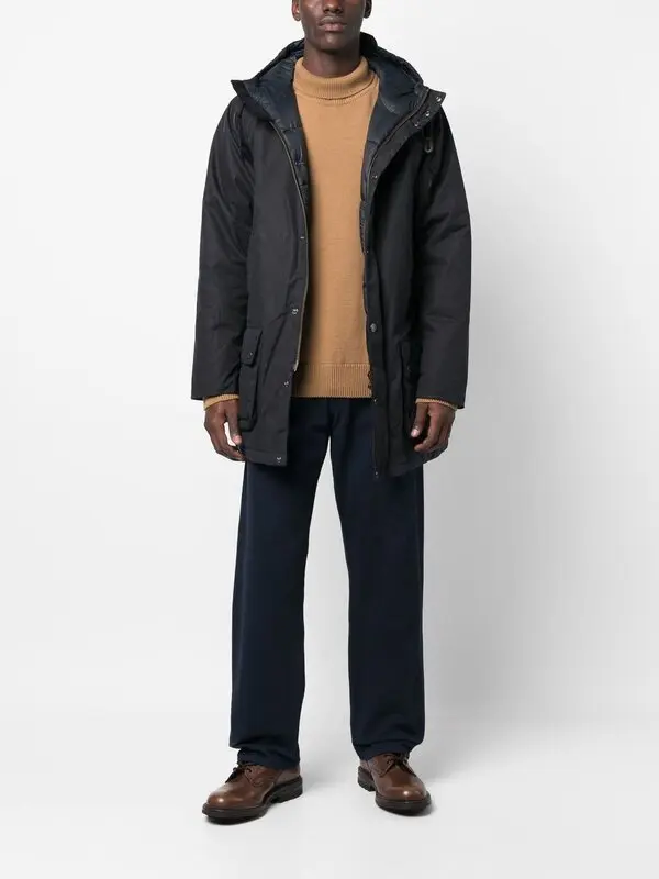Barbour Beaufort Hooded Wax Jacket