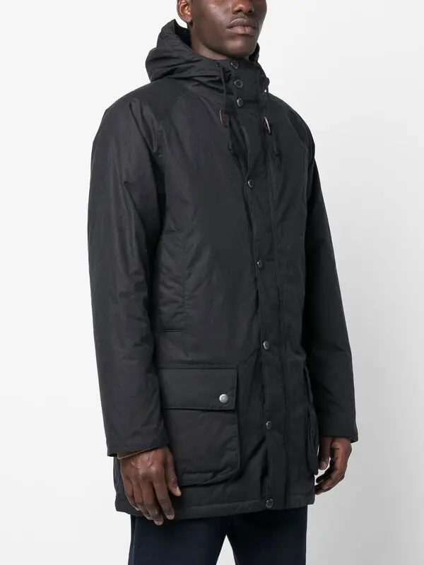 Barbour Beaufort Hooded Wax Jacket